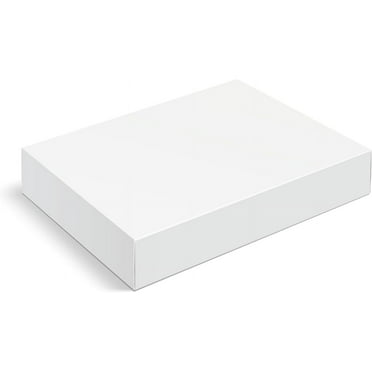 [25 Pack] 12x8x2.25” White Bakery Box - Holds 6 Donuts , Auto-Popup ...