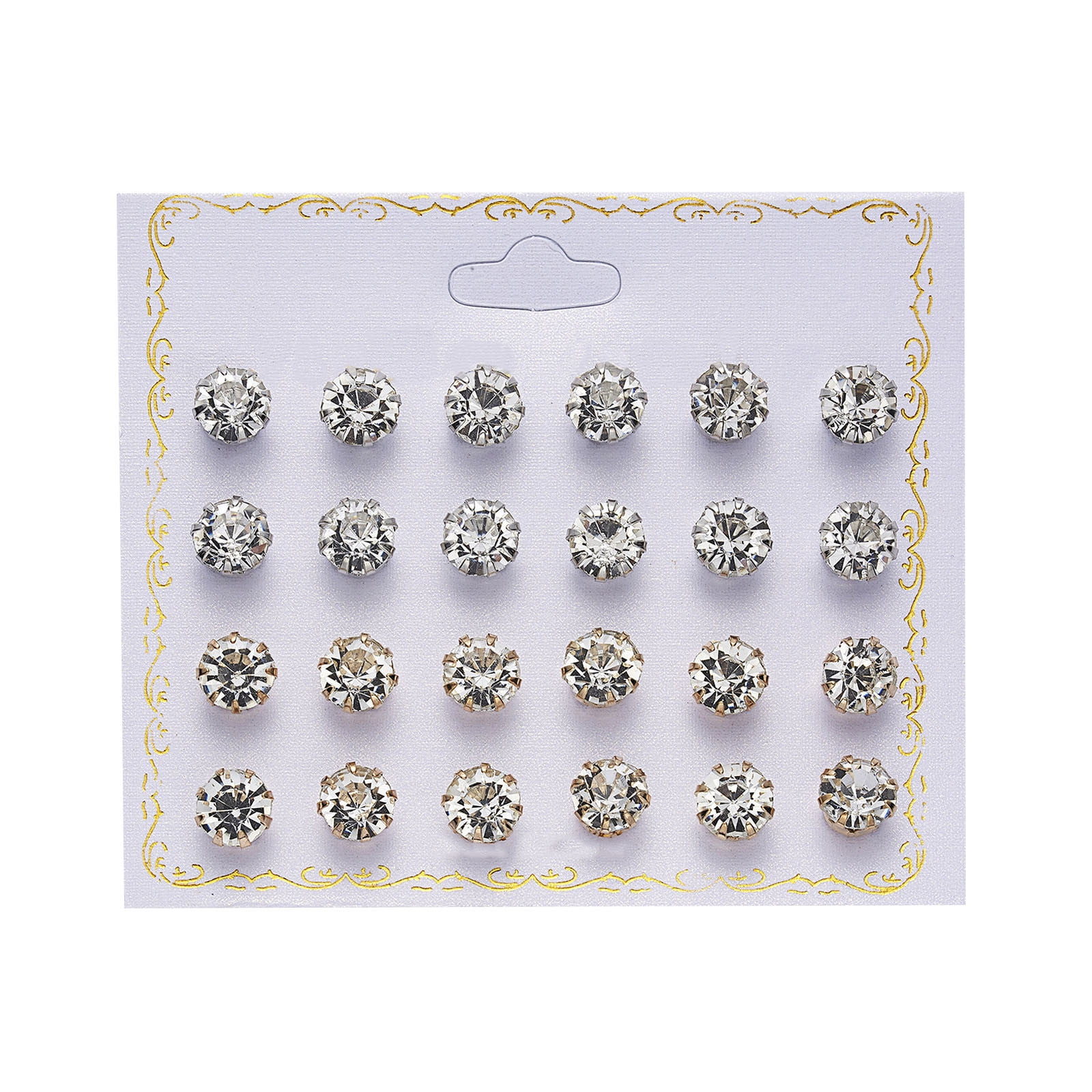 Click here for Pisexur Stud Earrings For Mom Girls New Paper Card... prices