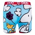Charlie Brown Peanuts Comic Boxer Brief for Men, Snoopy & Woodstock ...