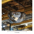 Global Industrial Full Dome Acrylic Mirror Indoor 18"" Dia. 360 degrees ...