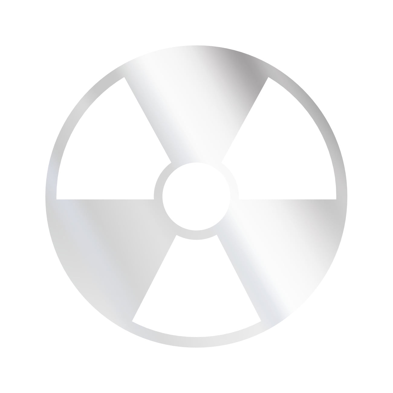Radioactive Symbol Sticker Decal Die Cut - Self Adhesive Vinyl ...