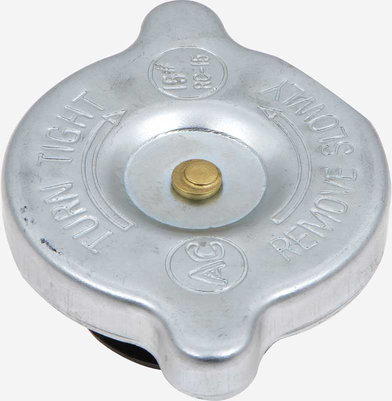 OER 861050 1962-1973 15 lb. Radiator Cap Flat Rivet Design Chevrolet ...