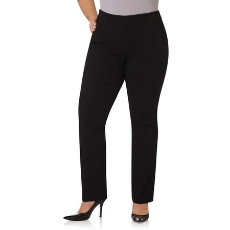 Rekucci curvy Woman Ease into comfort Barely Bootcut Plus Size Pant ...
