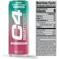 Cellucor C4 Smart Energy Pre-workout Drink - Sugar-Free, Watermelon ...