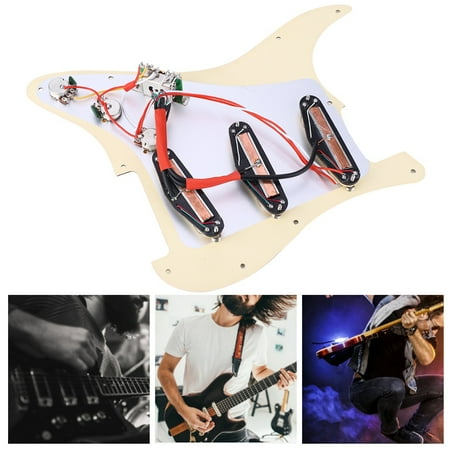 Plastic Material Guitar Pickguard, Easy To Install Pick Guards, School ...
