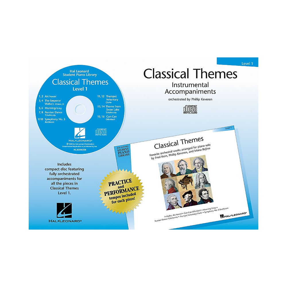 Hal Leonard Classical Themes - Level 1 (Hal Leonard Student Piano ...