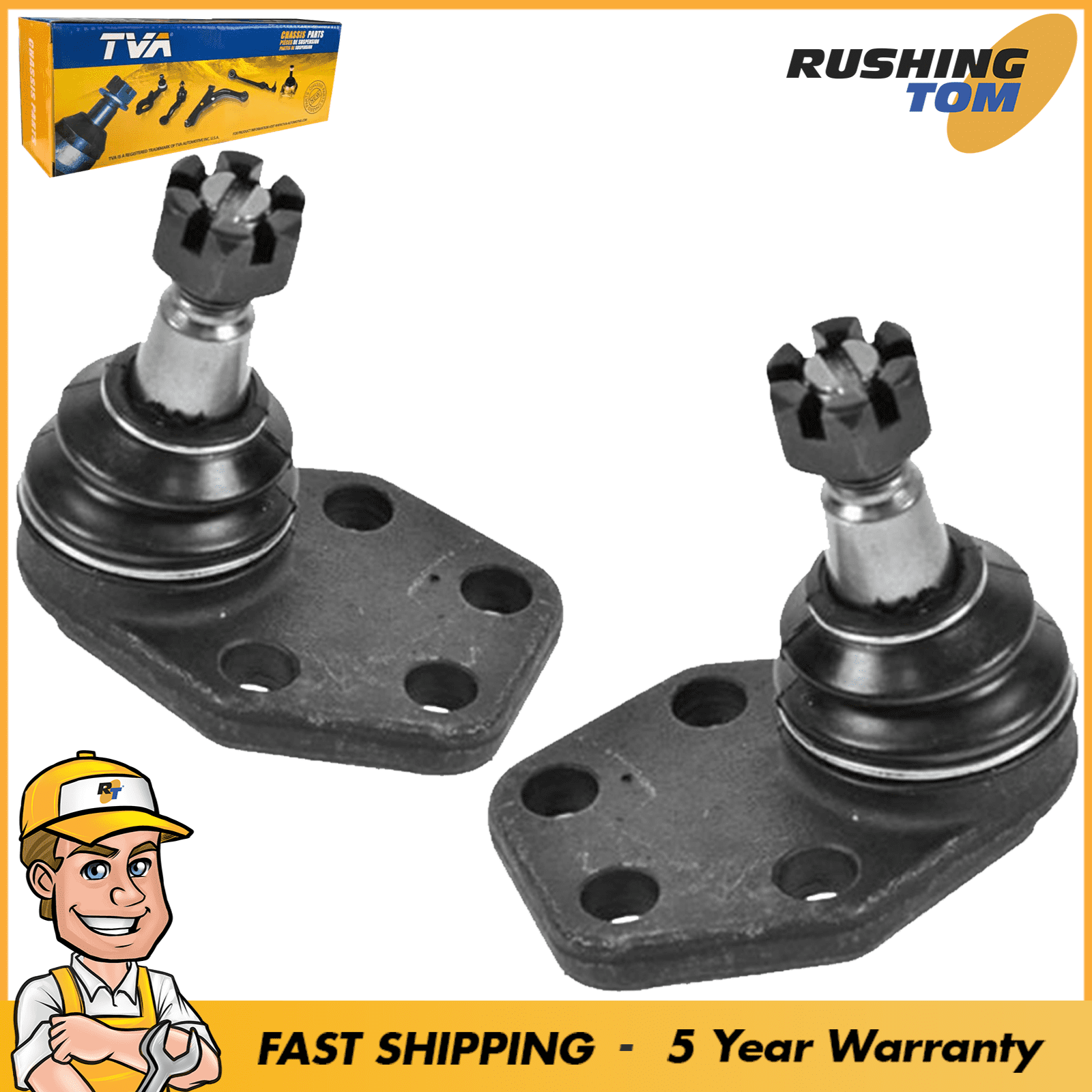 2 Front Lower Ball Joint fits Dodge RAM 1500 Pickup RWD Truck - Walmart.com