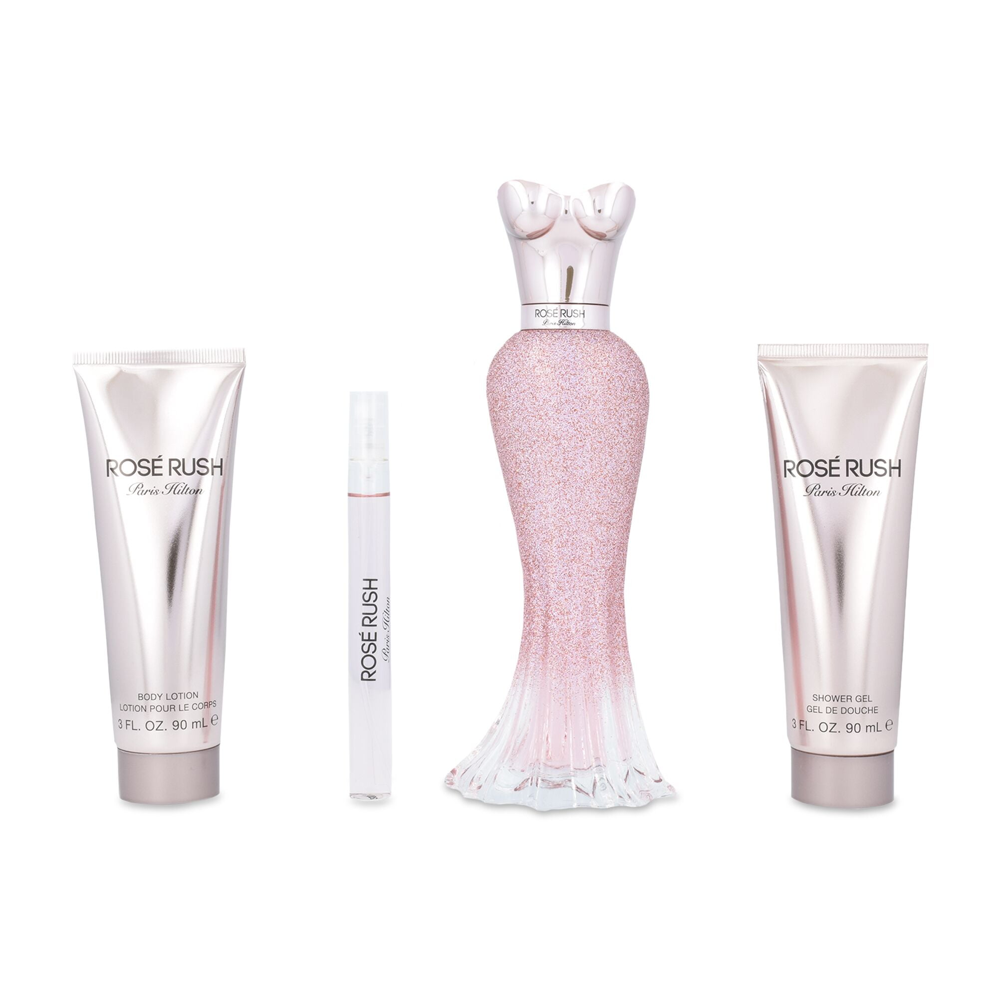 Set Rosé Rush Paris Hilton 4 Pzs | Walmart en línea