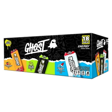 GHOST Energy Drink Merica Pop, Zero Sugar, 16 fl oz Cans (12-Pack ...