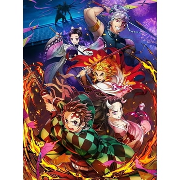 5D Diamond Painting Kits for Adults Full Dril Demon Slayer Diamond Art ...