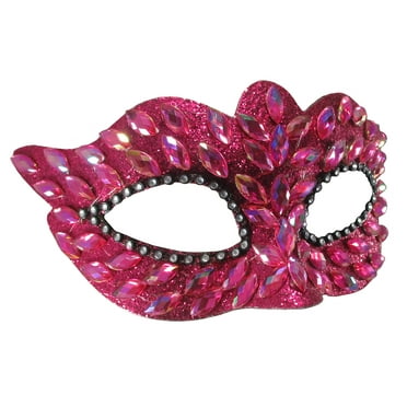Luxury Mask Unisex Sparkle Venetian Masquerade Mask Adult Halloween ...
