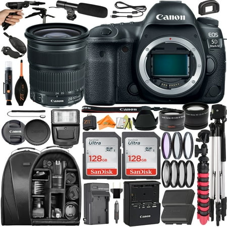 Canon EOS 5D Mark IV DSLR Camera with 24-105mm Lens + 2Pcs Canon EOS 5D Mark IV DSLR Camera with 24-105mm Lens + 2Pcs