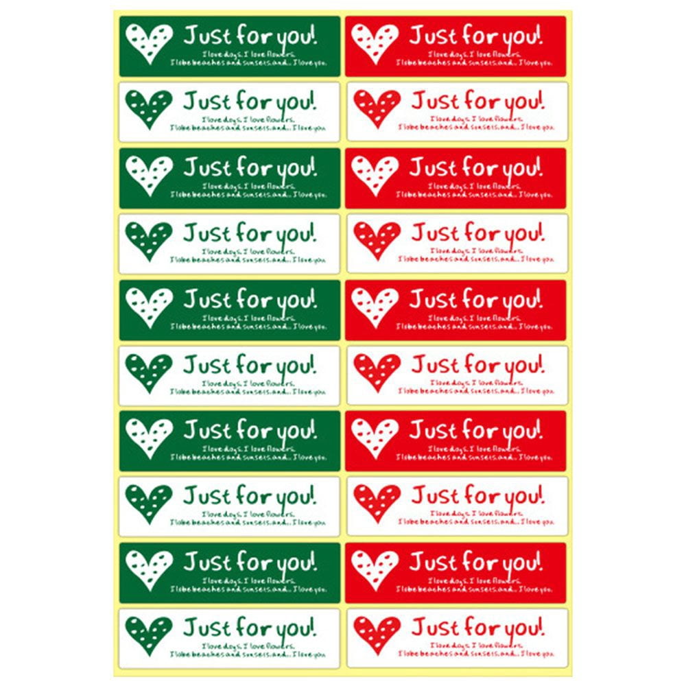 1/10 Sheets New Four-Color Envelope Valentine's Day Just For You ...