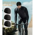 3 Pack Cooling Skull Cap Helmet Liner Sweat Wicking Cycling Running Hat ...