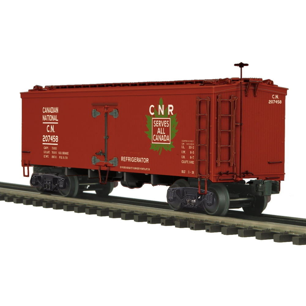 MTH 20-94381 O Canadian National 36' Woodsided Reefer Car - Walmart.com ...