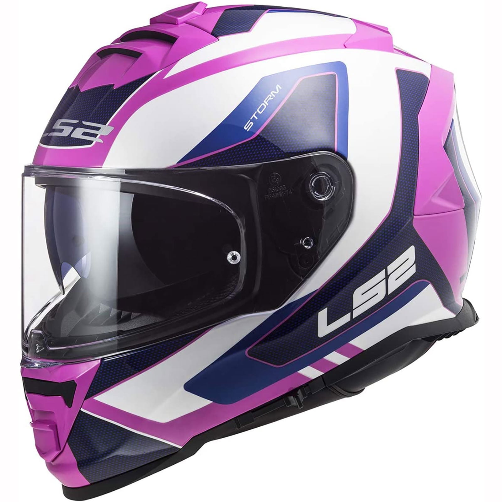 LS2 Assault Techy Gloss White Pink Helmet size Large - Walmart.com