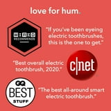 Colgate Hum Adult Soft Bristle Smart Electric Toothbrush, Rechargeable ...