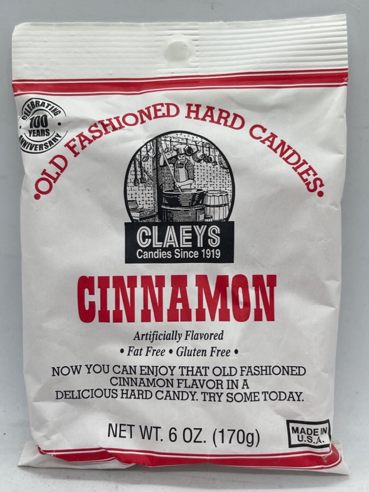 Cinnamon Candy 6oz candy by Claey's Candy - PACK OF 5 - Walmart.com
