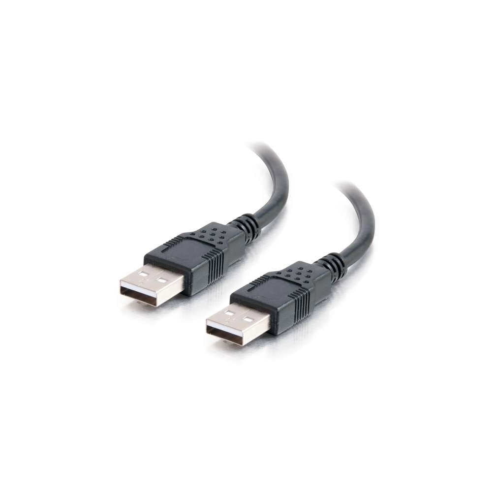 C2G 2m USB 2.0 A Male to A Male Cable - Black (6.6ft) - Walmart.com