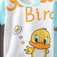 Boys Clothes Cute Cartoon Graphic Top Tee Classic Crewneck T-Shirt ...
