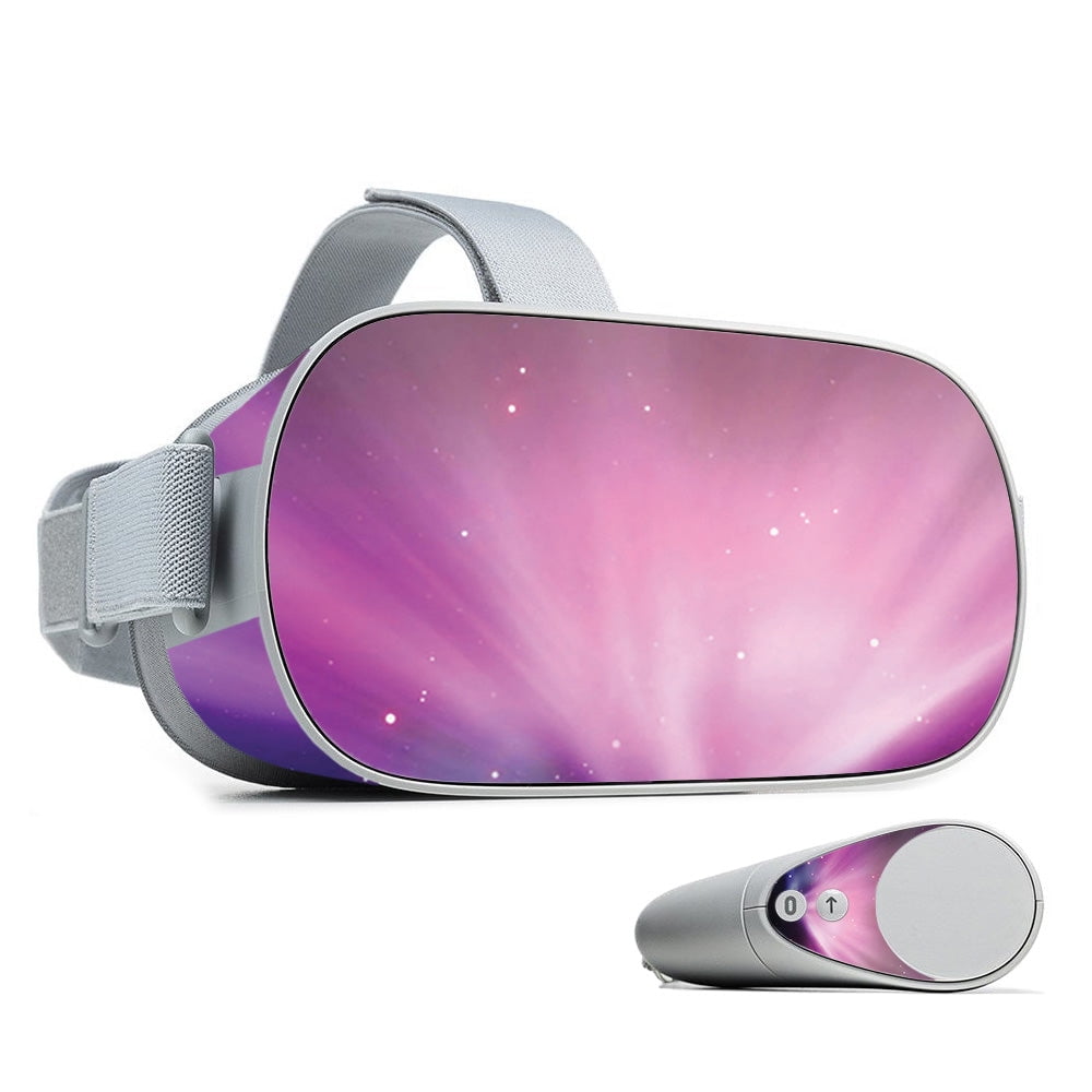 Skin Decal Compatible With Oculus Go Mobile VR Sticker Design Spaced ...