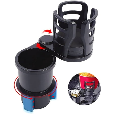 2022 Upgraded Car Cup Holder Expander, 2 in 1 Vehicle Mounted Multi ...