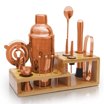 Viski 7-Piece Cocktail Shaker Set, Bartender Kit, Home Bar Gifts ...