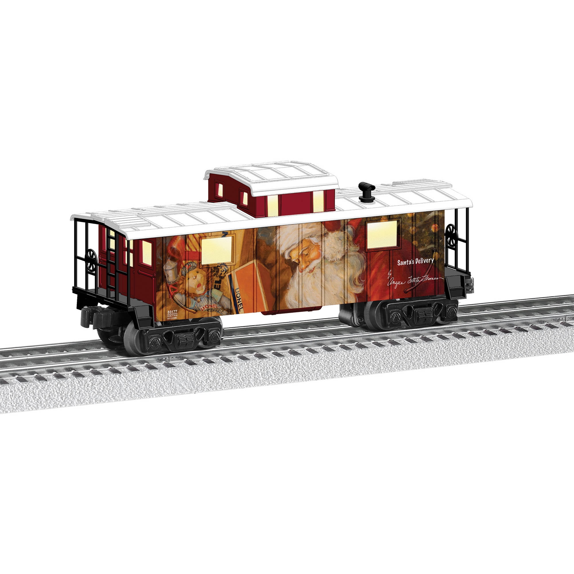Lionel Ready to Play Angela Trotta Thomas Caboose Model Train Rolling ...