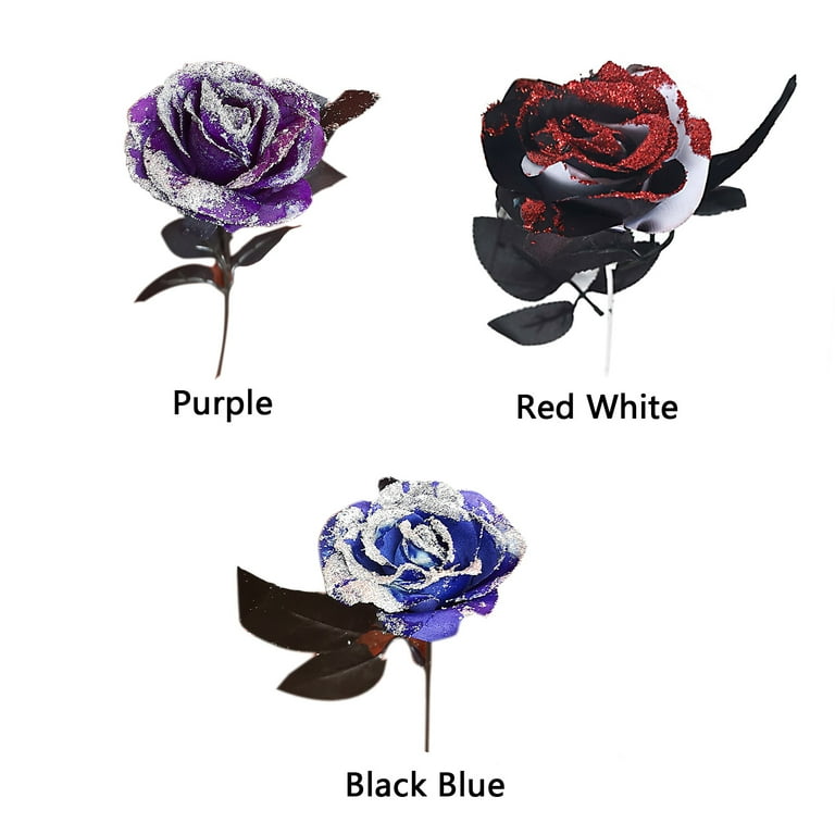 Real Glitter Flowers