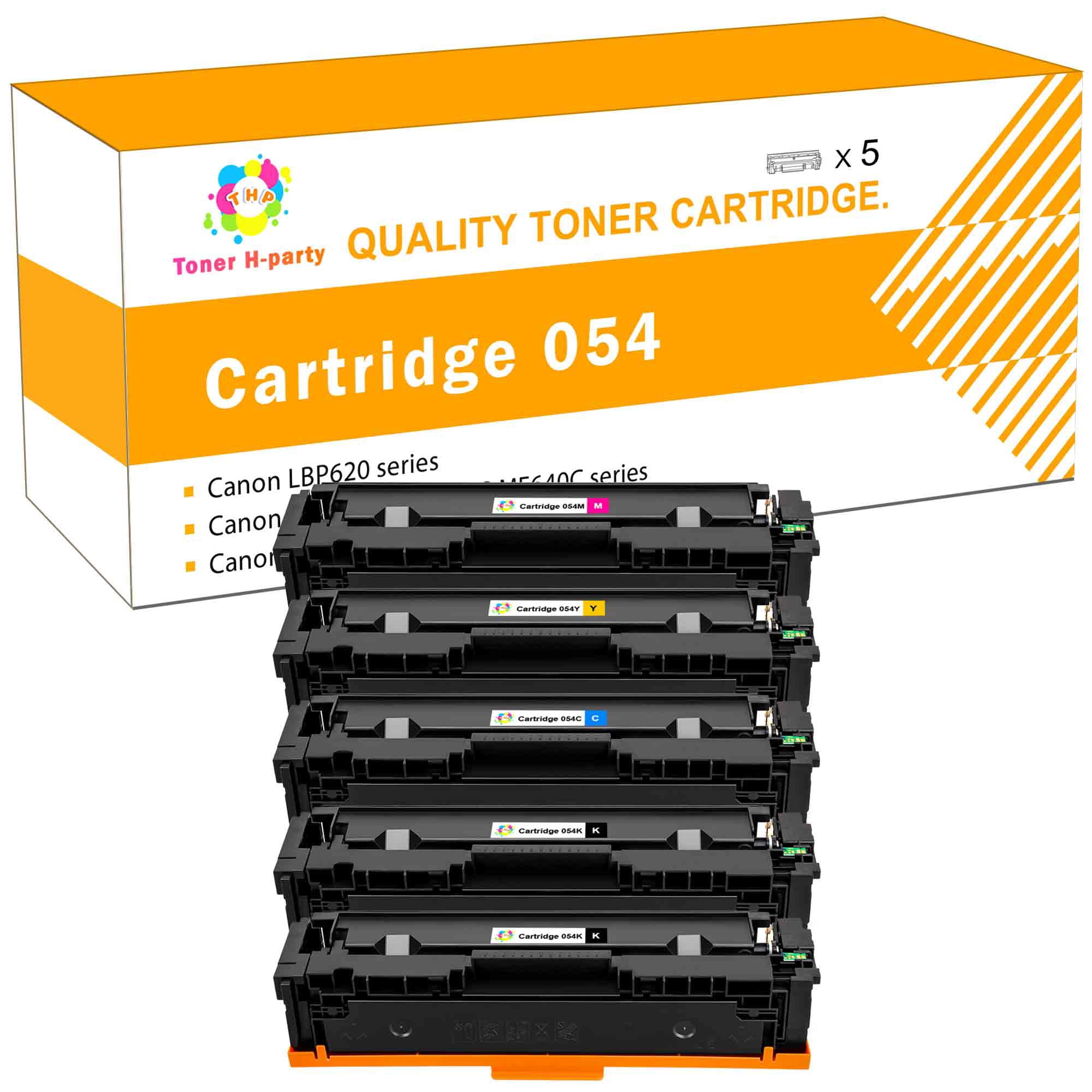 Toner H-Party Compatible Toner Cartridge for Canon 054 CRG-054 Color ...