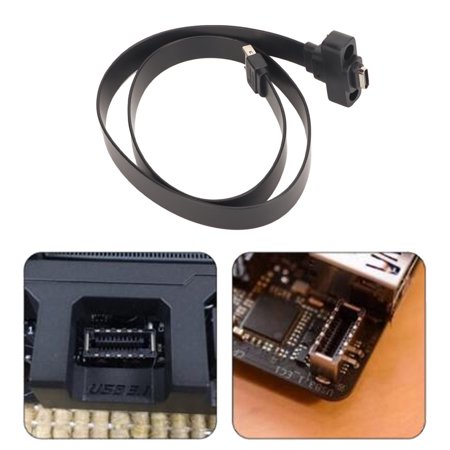 USB 3.1 Type C Front Panel Header Extension Cable, Plug And Play Type E ...