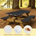 Arrow Picnic Table Cover with Bench Covers Abstract Rustic Western ...