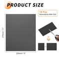 15 Pcs 3000 Grit Sandpaper, 9 x 11 Inch Sand Paper Silicon Carbide ...