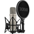 Rode NT1 5th Generation Condenser Microphone, SM6 ShockMount, Pop ...