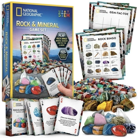 Click here for National Geographic Rock Bingo Game - Play Mineral... prices