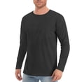 Antinious Men Solid Sun Protection Long Sleeve Loose Outdoor Casual ...