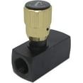 Hydraulic in-Line Adjustable Variable Flow Control Valve w/Free Rev ...