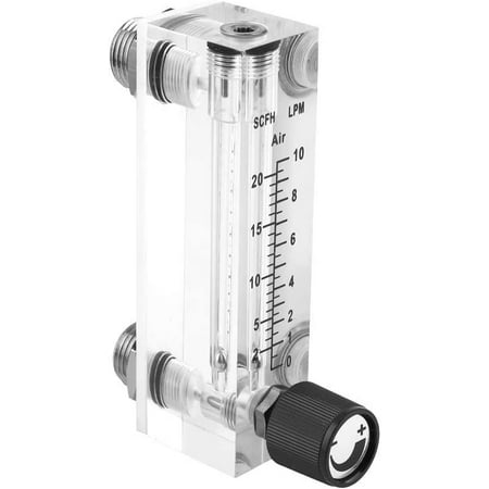 Gas Flowmeter, LZM-6T Flowmeter, Acrylic Plexiglass Adjustable Panel ...