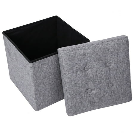Folding Storage Stool Box, Storage Stool Folding Design For Bedroom ...