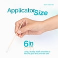 Cotton-tipped wooden application sticks - 6-inch - non-sterile ...