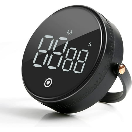 HEIBIN Kitchen Timer, Magnetic Digital Kitchen Timer, 3 Adjustable ...