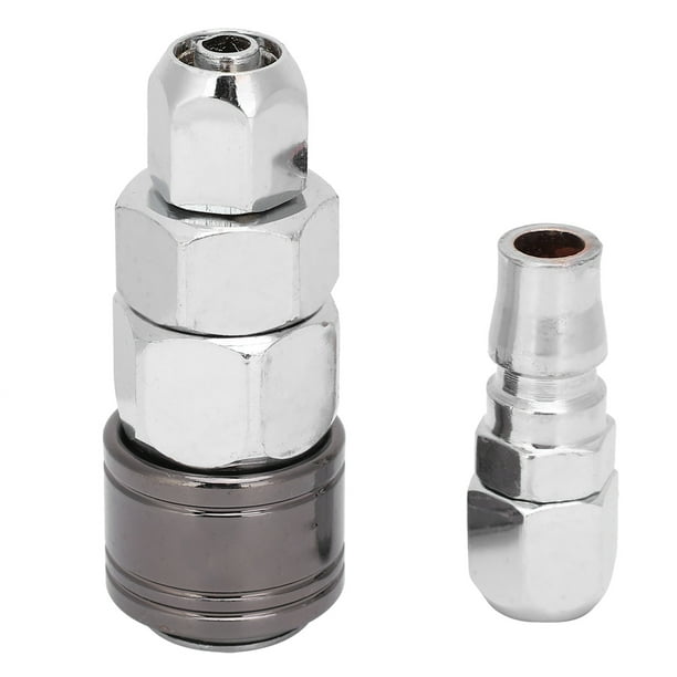 Pneumatic Pipe Connectors,2Pcs Self Locking Connector Self Locking ...