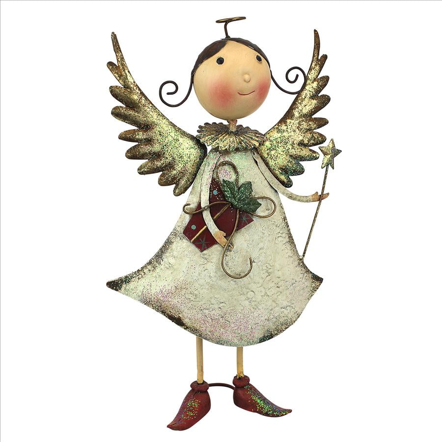 Holiday Helper Metal Angel Statue Collection: Clara - Walmart.com