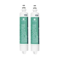 TechZupply Genuine GE RPWFE Refrigerator Water Filter 2 Pack Reduces ...