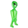 5' Green Inflatable Alien - Walmart.com