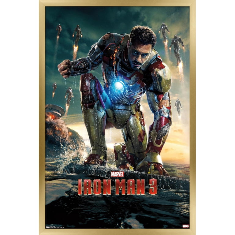 Iron Man 3 3d Movie Poster
