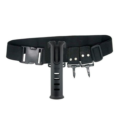 Multi-function Nylon Belt Rod Holder Portable Pole Inserter Fishing Rod ...