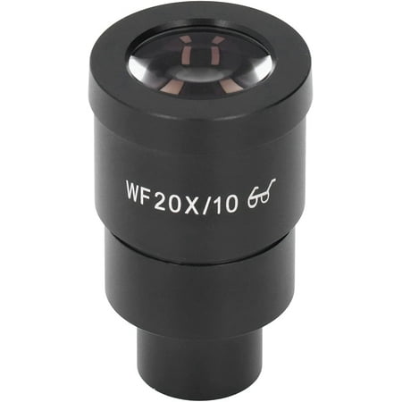 WF20X Microscope Eyepiece Lens High Eye Point Wide Field 30mm Interface ...