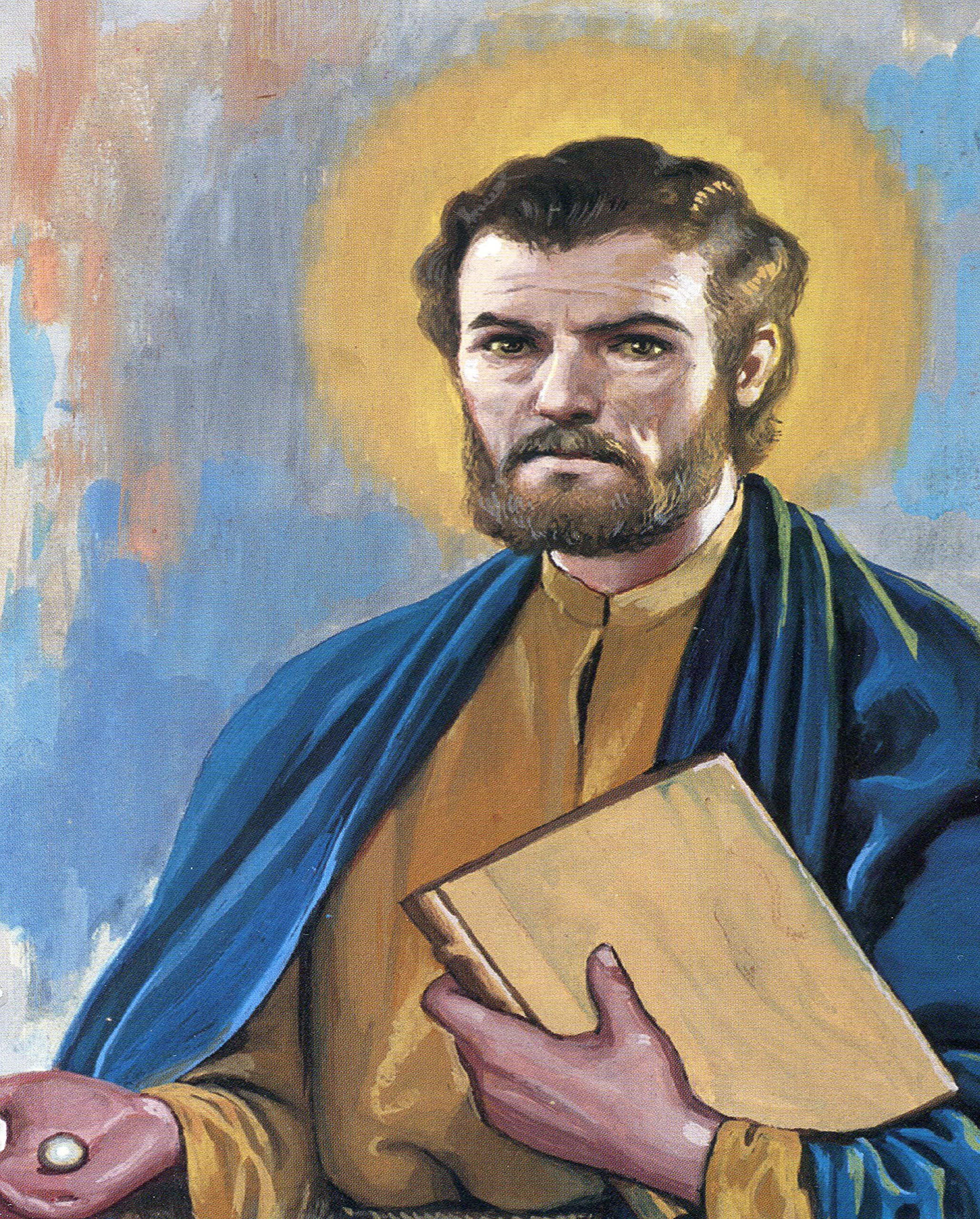 Catholic print picture - St Matthias 2 N - 8" x 10" ready to be framed ...