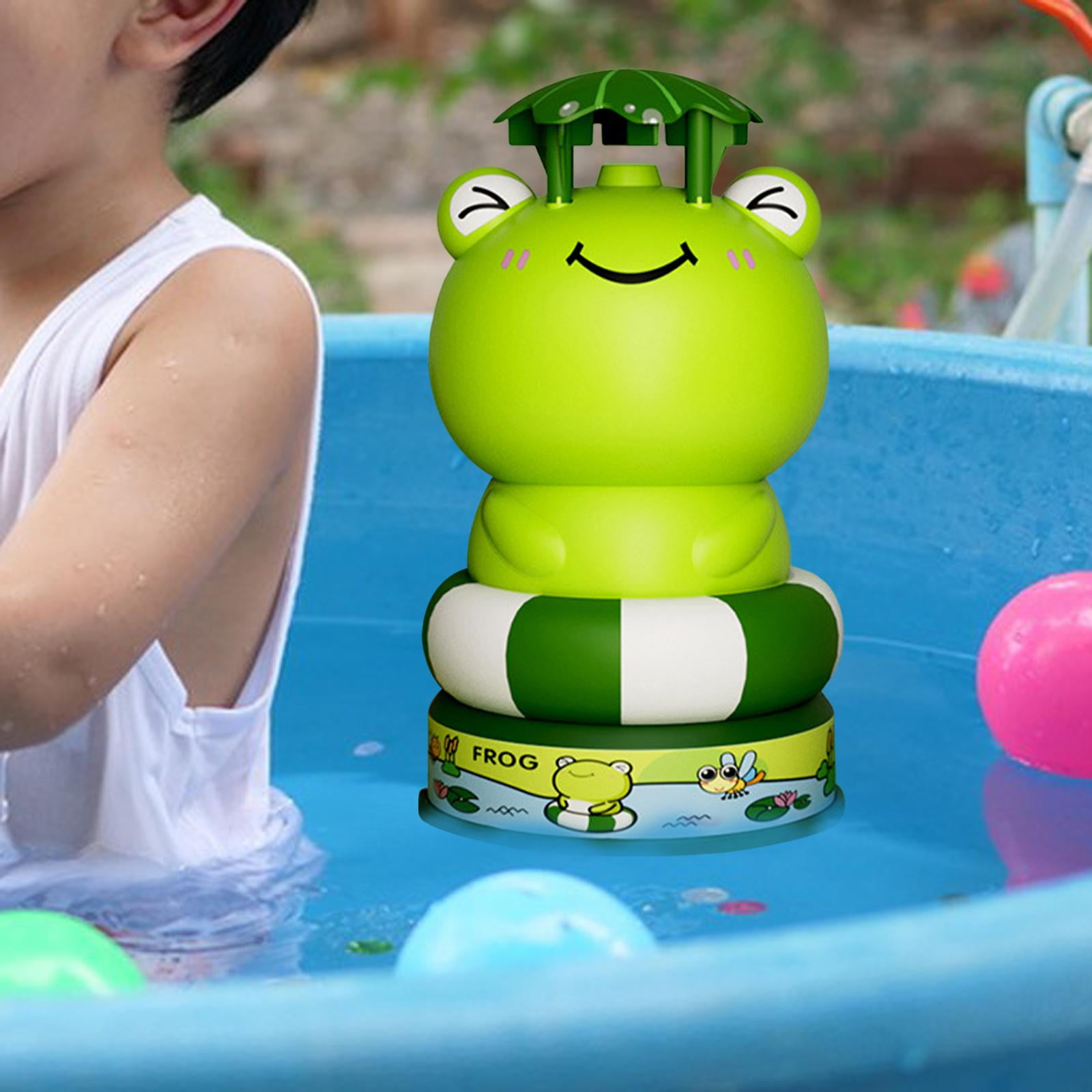 Summer Launcher Sprinkler Toy Animal Model with 2 Adapters Water ...